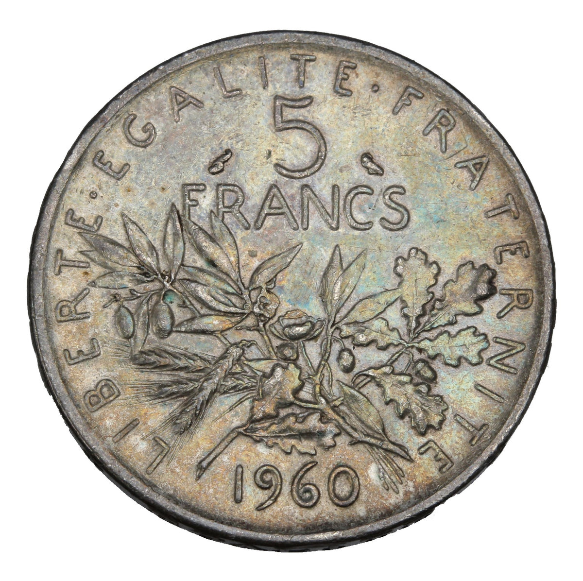 1960 - France - 5 Francs - EF40 – MK Coins