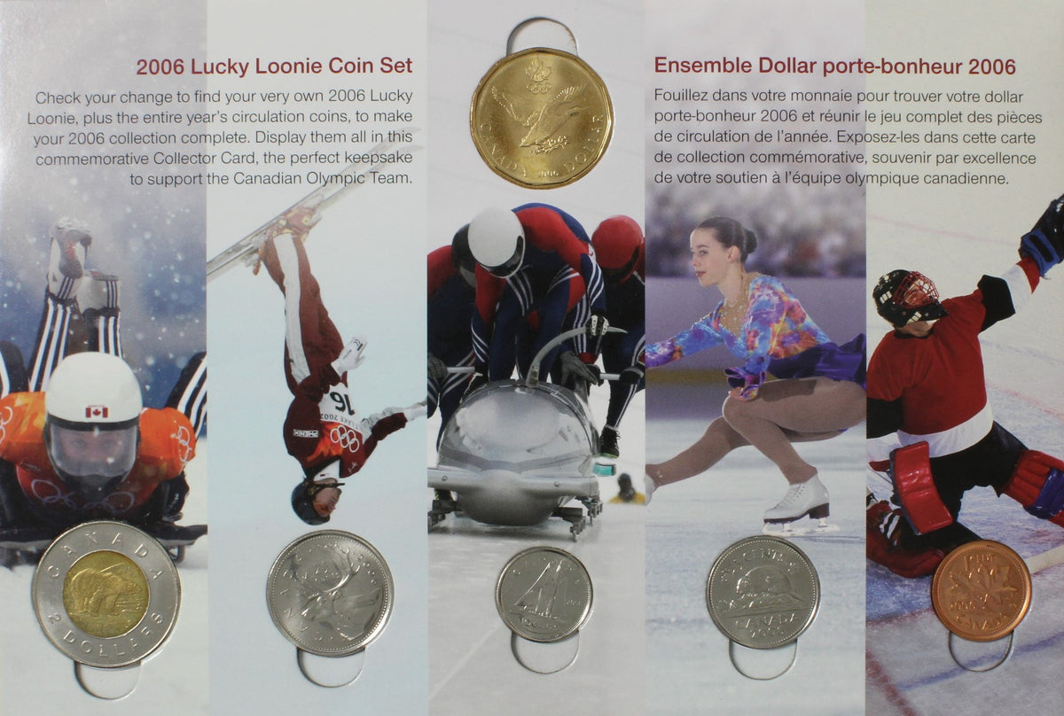 2006 - Canada - Lucky Loonie - Coin Collector Card – MK Coins
