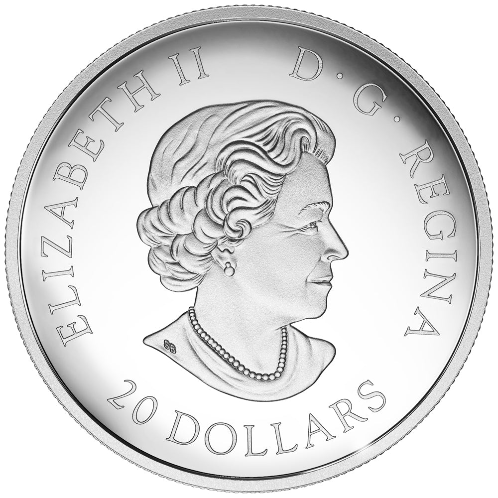 2017 - Canada - $20 - 50th Anniv. of the Order of Canada – MK Coins