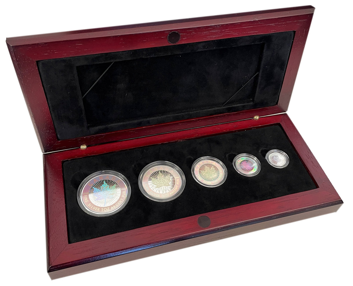 2003 - Canada - 15th Anniversary of the Silver Maple (Hologram Set ...