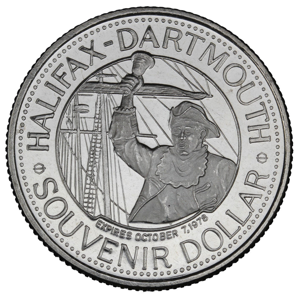1978 - Halifax / Dartmouth - $1 Municipal Trade Token - UNC – MK Coins