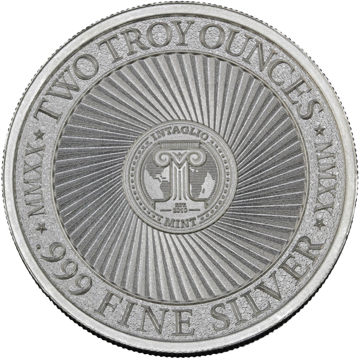 2 oz - Dracula - Fine Silver Round – MK Coins