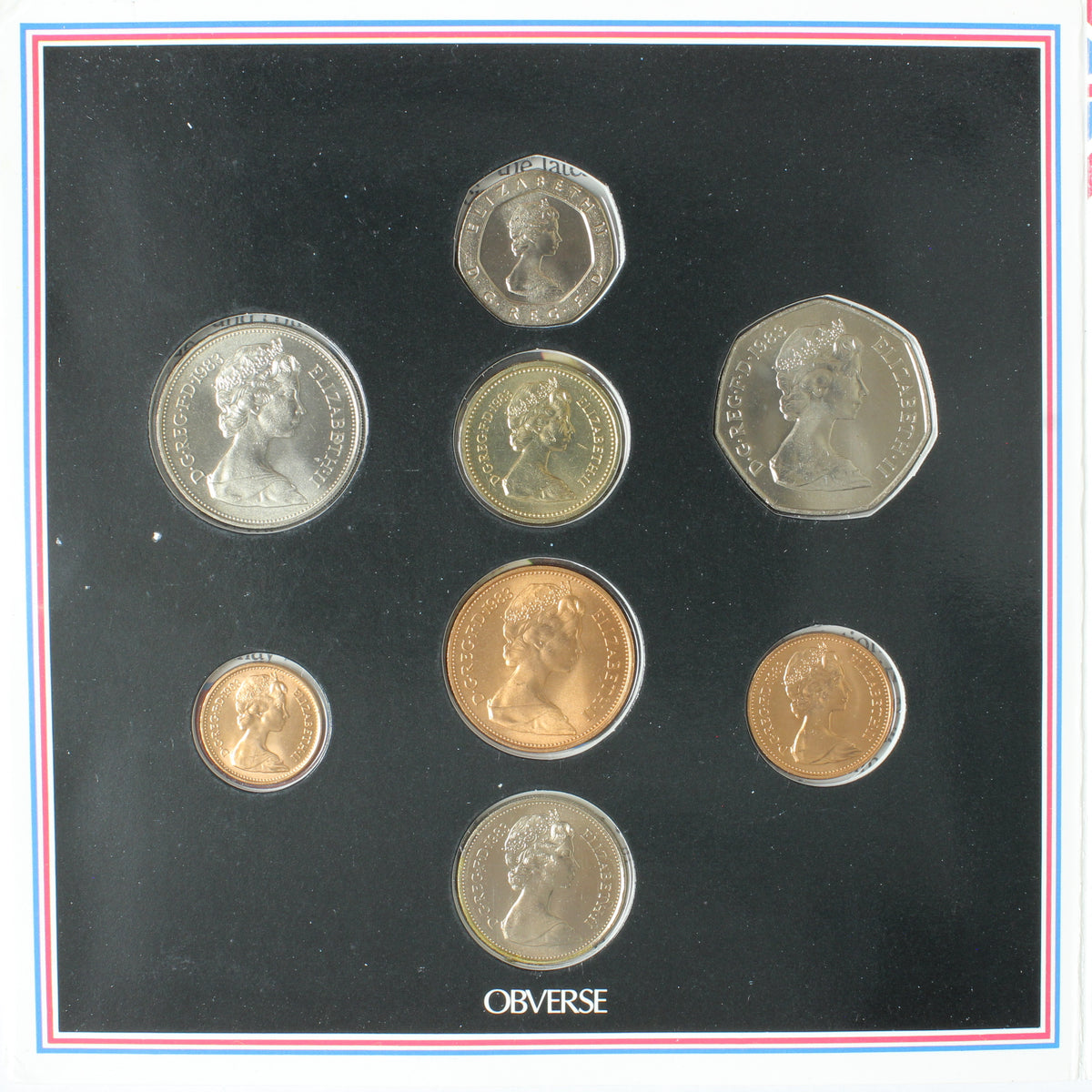 1983 - United Kingdom - UNC (8) Coin Set – MK Coins