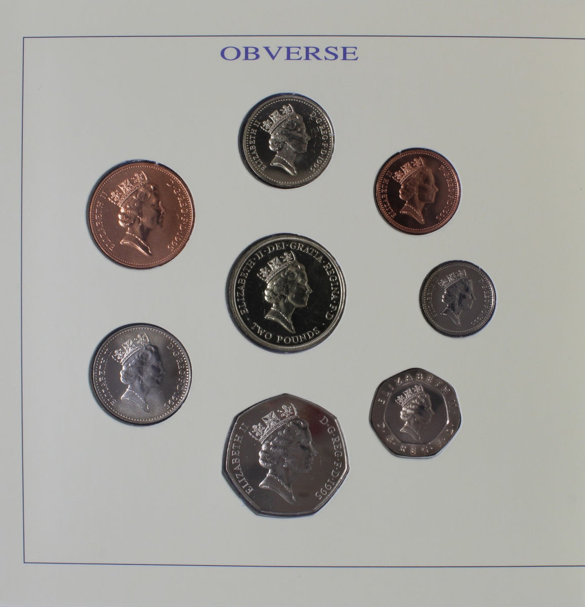 1995 - United Kingdom - BU Set (8) – MK Coins