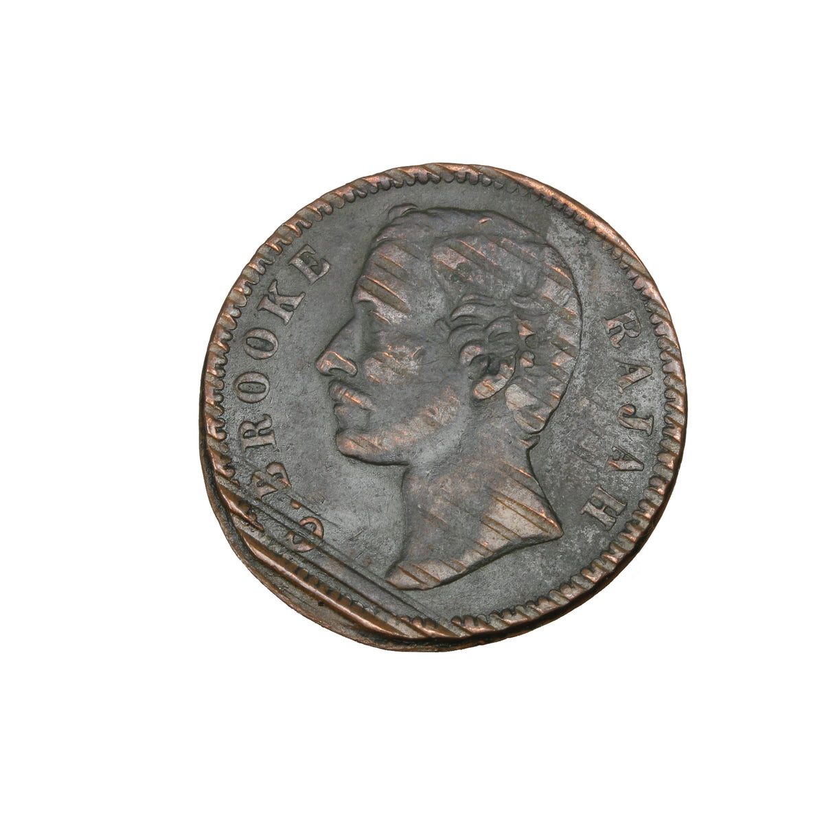 1870 - Sarawak - 1/2 Cent – MK Coins