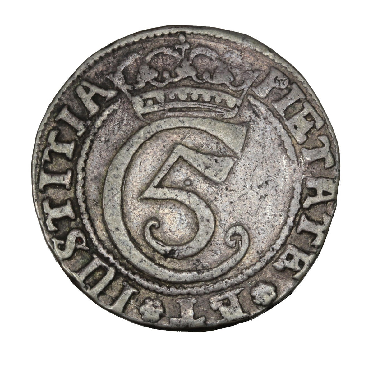 1681 GS - Denmark - 2 Mark - VF20 – MK Coins