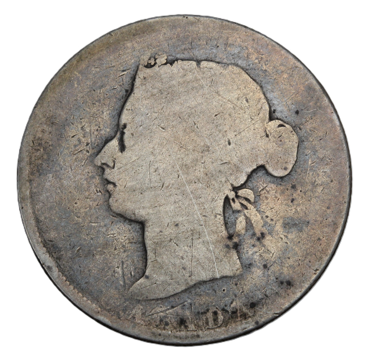 1871 H - Canada - 50c - AG3 – MK Coins