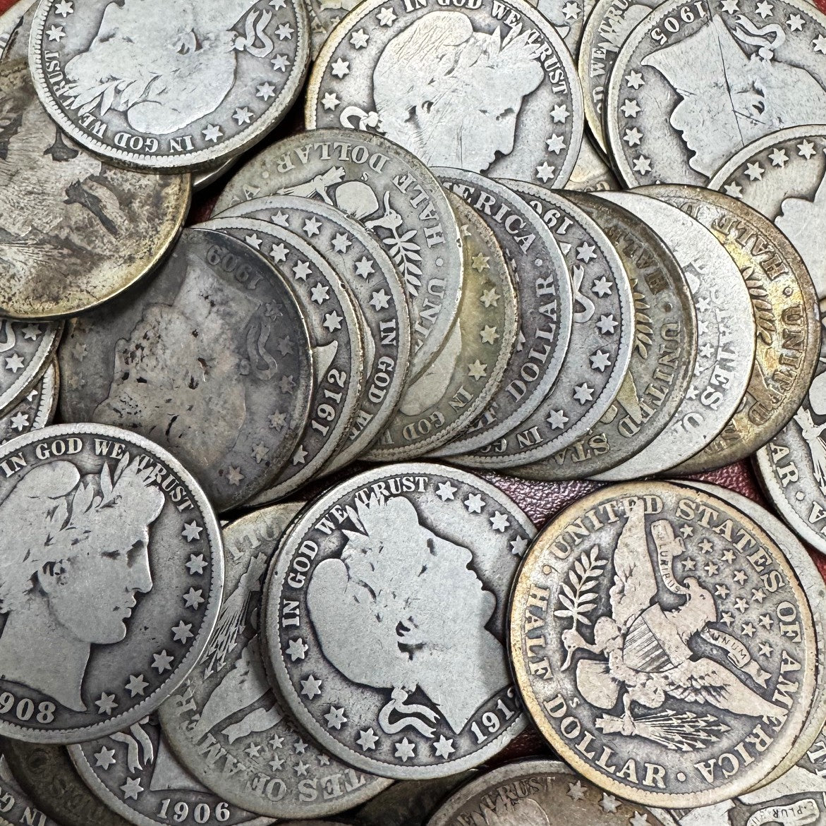90% - USA Silver50 Cents - 1892-1915 – MK Coins