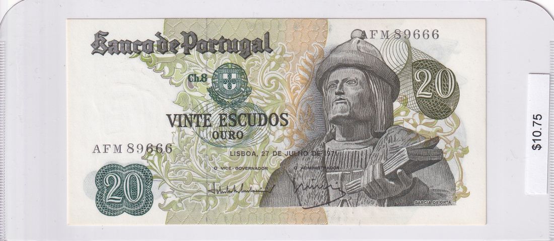 1971 - Portugal - 20 Escudos - AFM 89666 – MK Coins