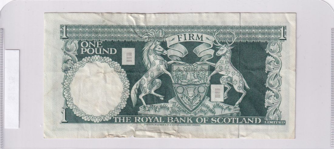 1970 - Scotland - 1 Pound - A/59 978638 – MK Coins