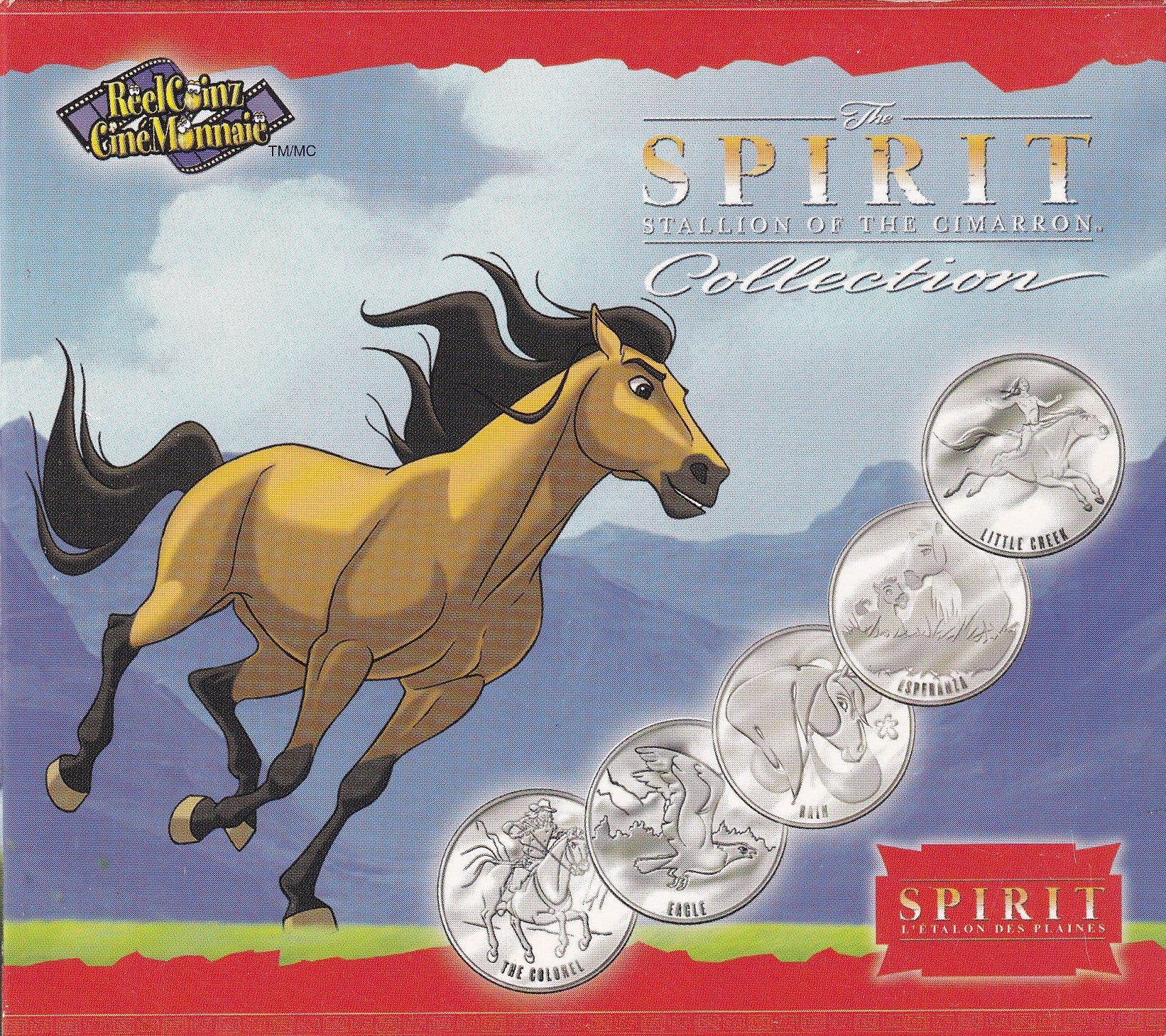 Canada - The Spirit Stallion of the Cimarron - ReelCoinz (slightly ton ...