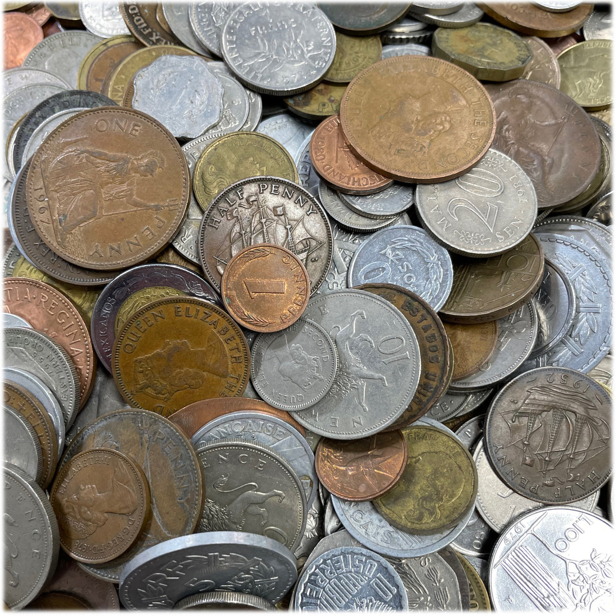 World Coins - (bulk)1 pound(discount available) – MK Coins