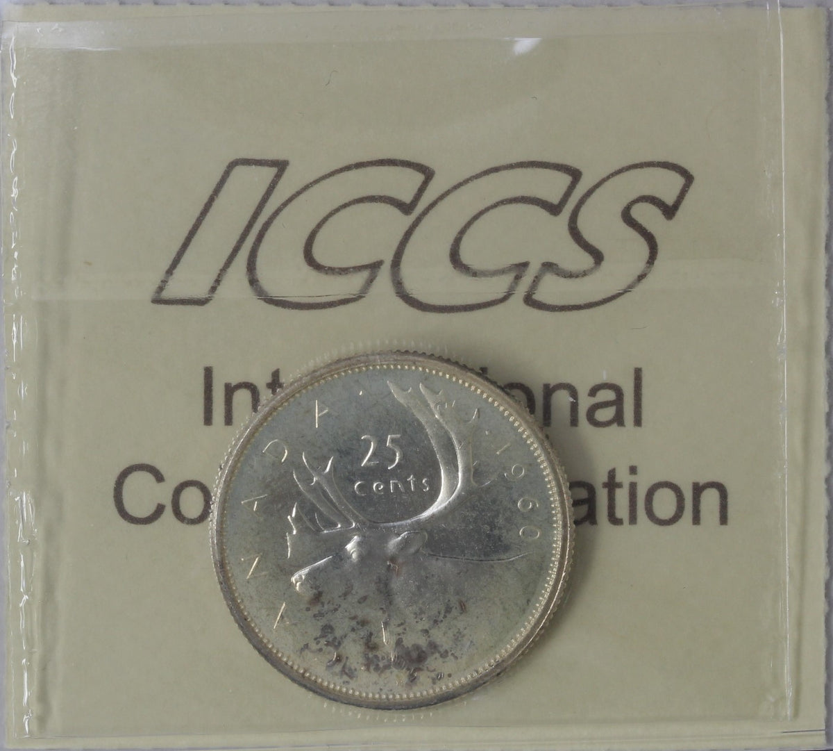 1960 - Canada - 25c - Heavy Cameo - PL65 ICCS - retail $35 – MK Coins