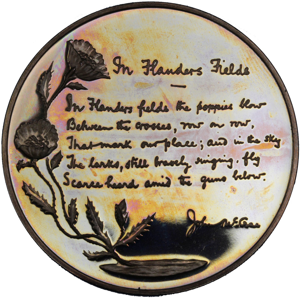 John McCrae Medal – MK Coins