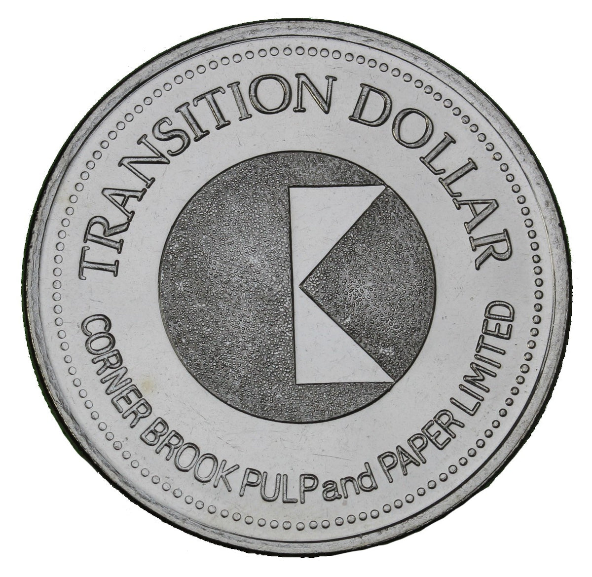 1985 - Corner Brook - $1 Municipal Trade Token - UNC – MK Coins