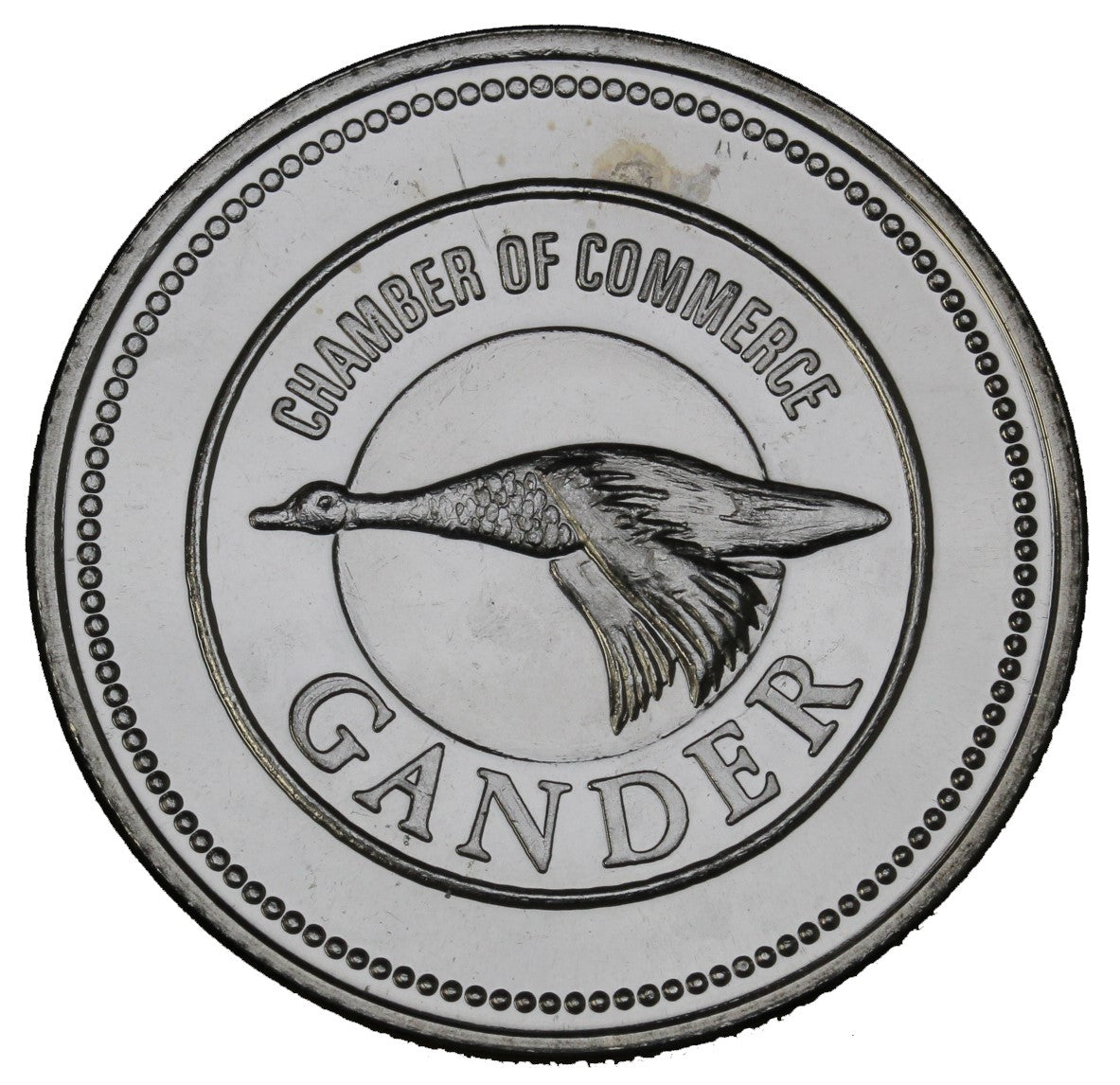 1983 - Gander - $1 Municipal Trade Token - UNC – MK Coins