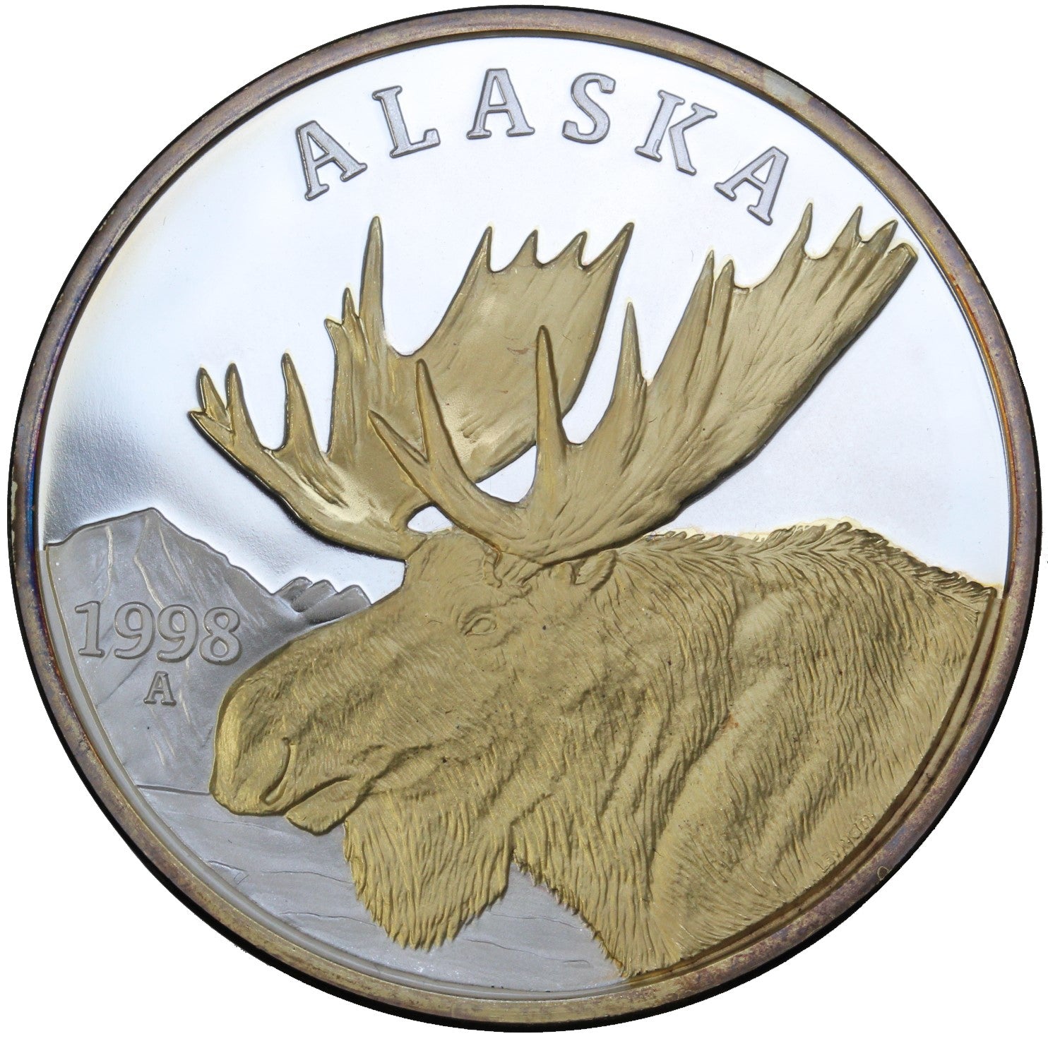Round - Alaska - Fine Silver – MK Coins