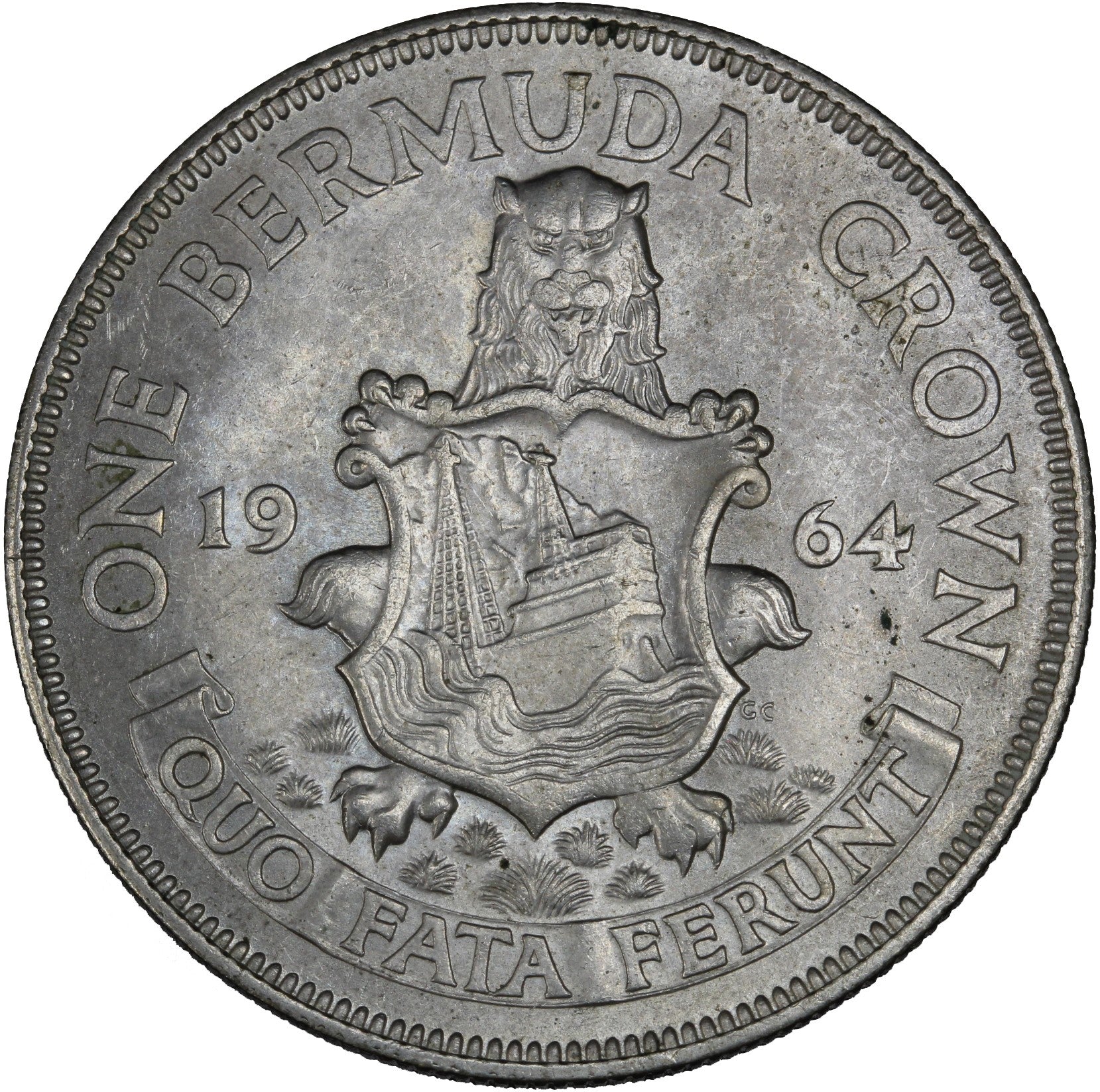 1964 - Bermuda - 1 Crown - UNC – MK Coins