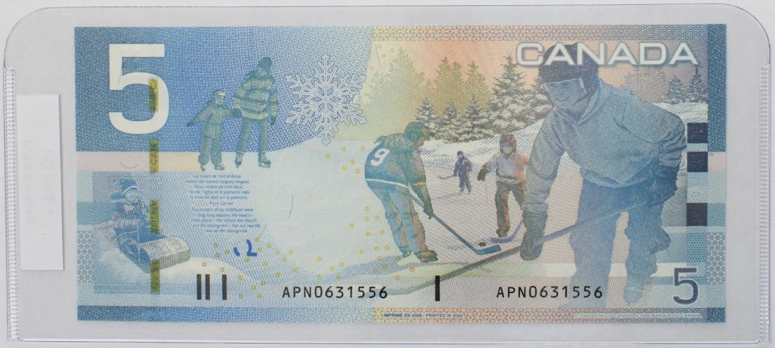 2006 - Canada - 5 Dollars - Jenkins / Carney - 0.631M-0.632M - APN0631 ...