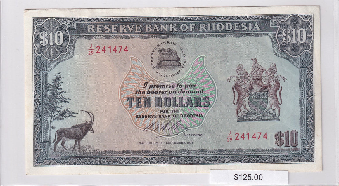 World Banknotes – Tagged "Rhodesia" – MK Coins