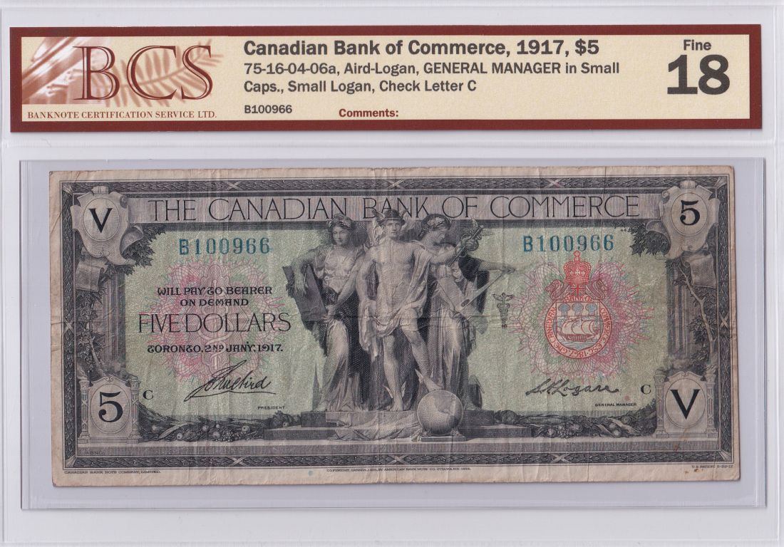 Certified Banknotes – MK Coins