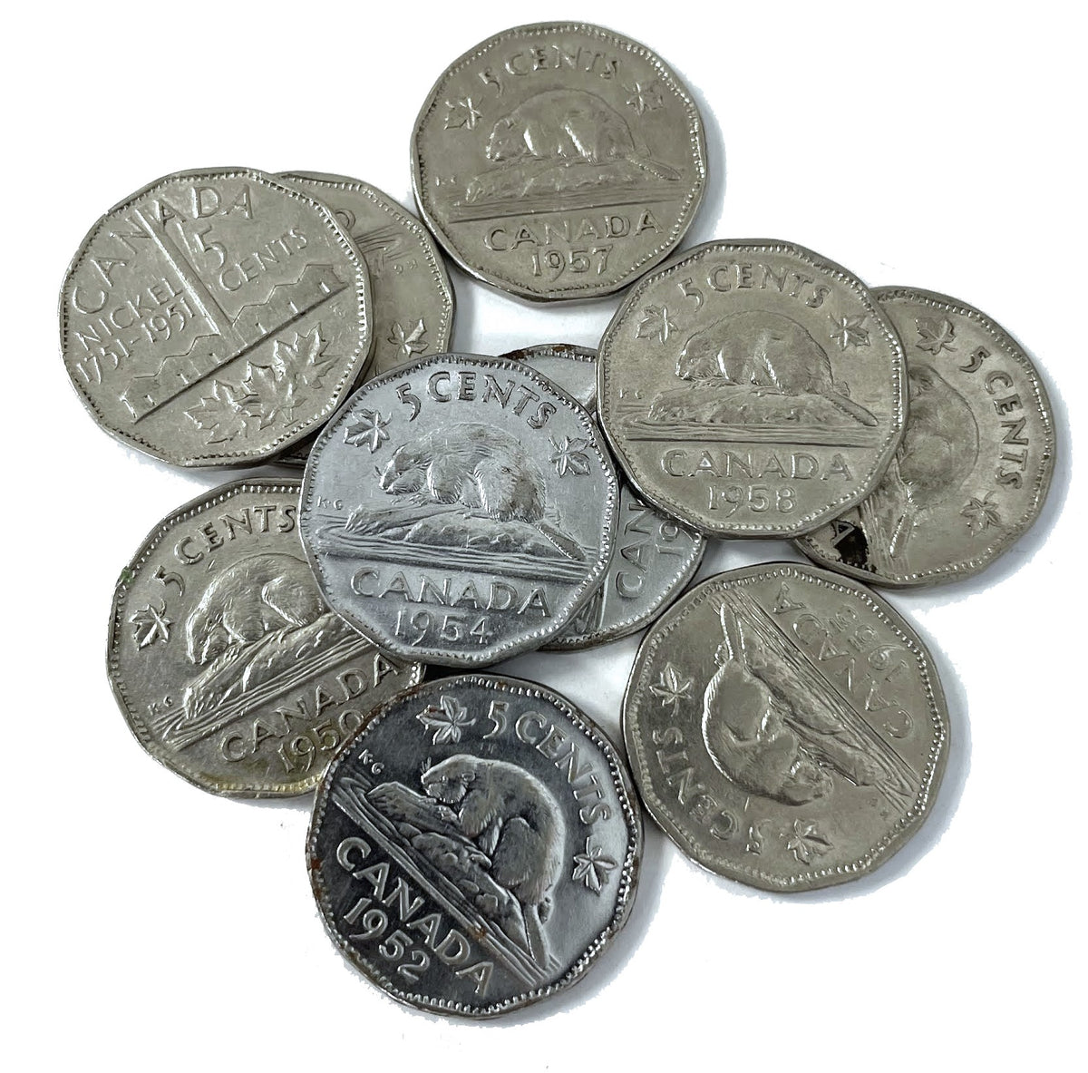 Canadian Nickels 1950-1959 – MK Coins